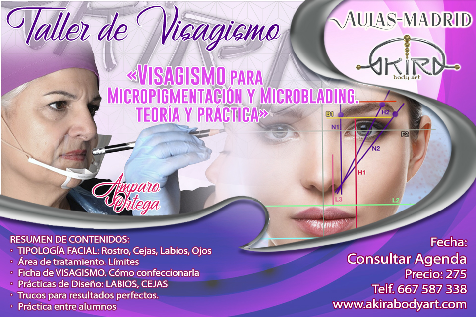 TALLER: Visagismo para Micropigmentación y Microblading. TEORÍA y ...