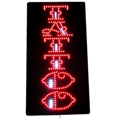 Rótulo TATTOO con luces LED - Akira Distribuidor Material Tattoo y ...