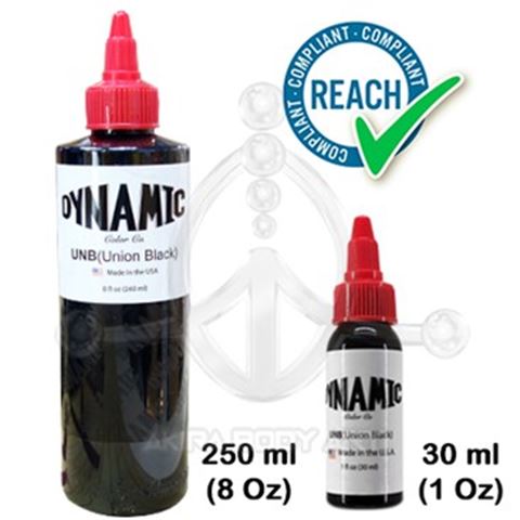 Tinta DYNAMIC Black - REACH - Akira Distribuidor Material Tattoo y ...